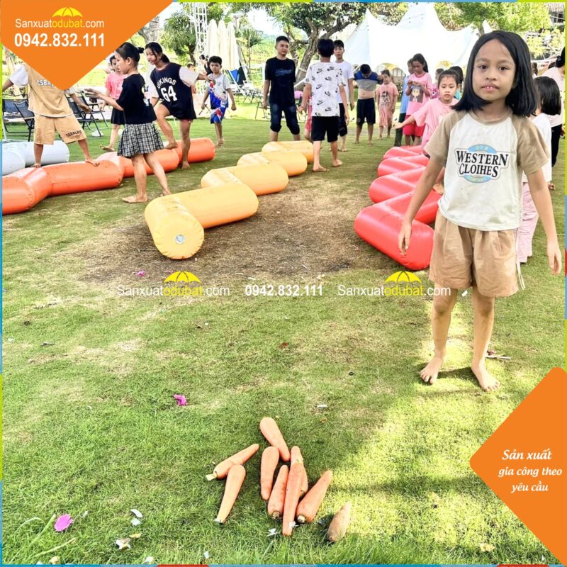 Phao hơi zic zac - trò chơi vô cùng thú vị